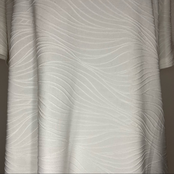 JM Collection | Tops | Nwot Jm Collection White Short Sleeve Top W ...